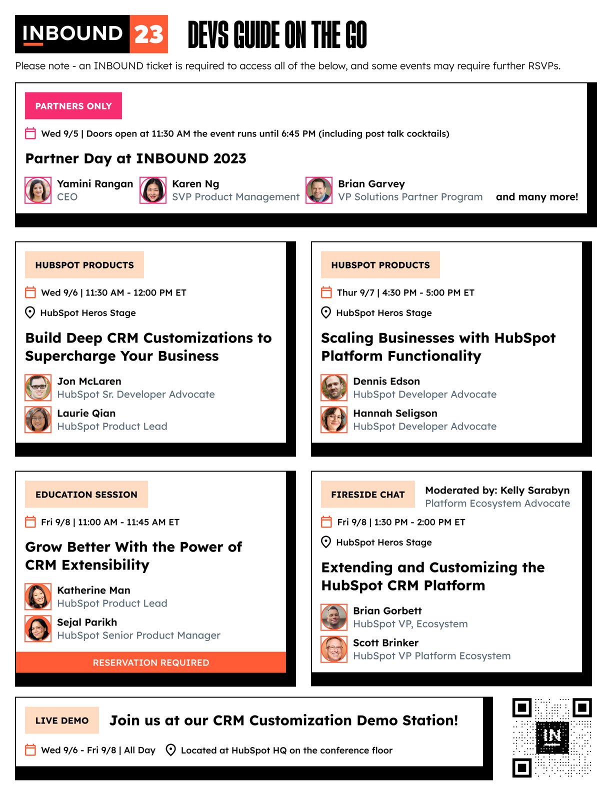 The Developers’ Guide to INBOUND23